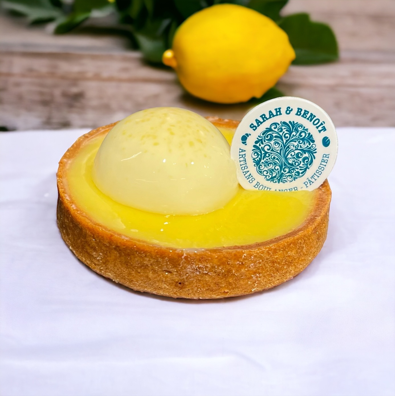 Tartelette citron - Sarah et Benoît